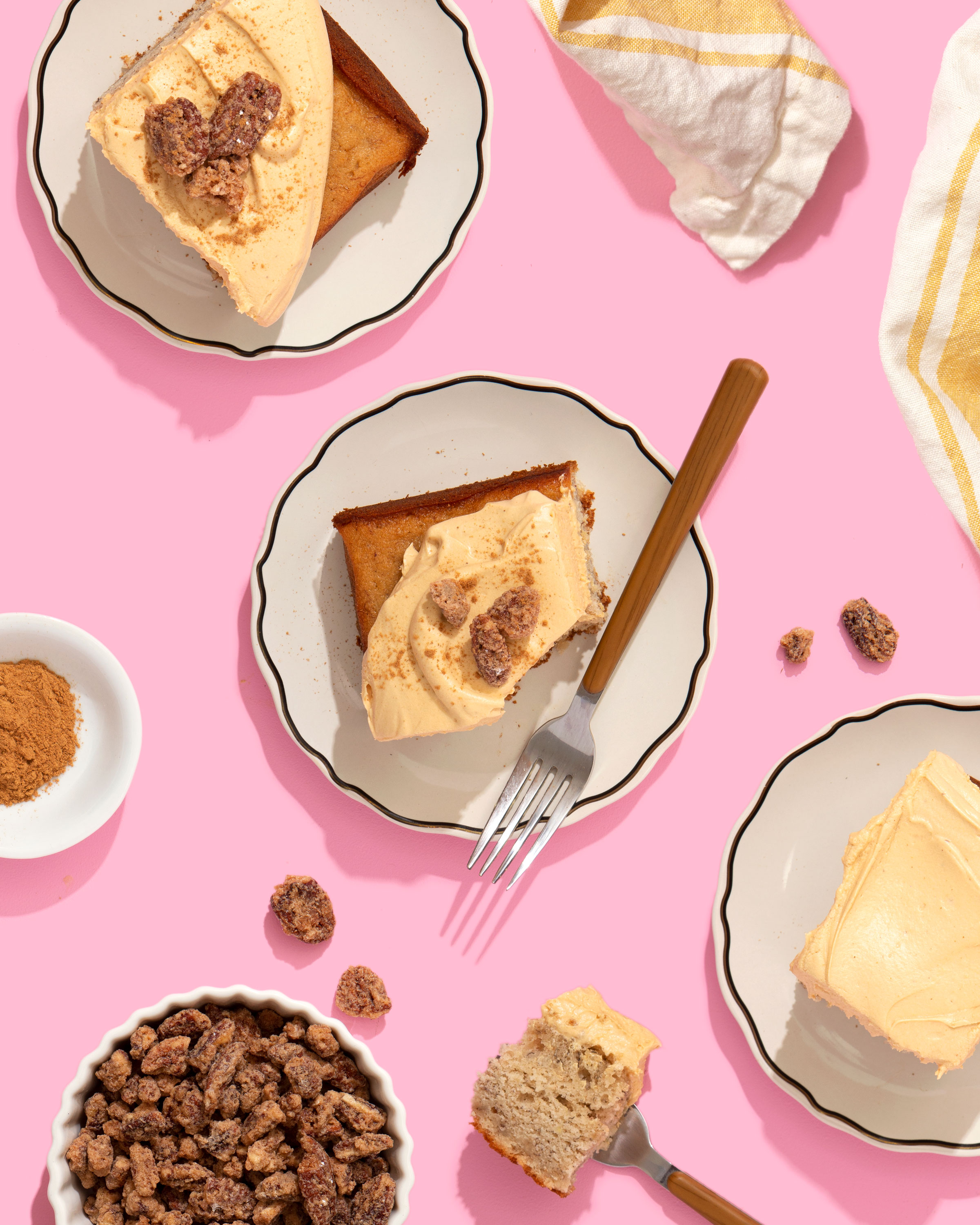 Banana Sheet Cake with a Dulce de Leche Cream Cheese Frosting - Chicano ...